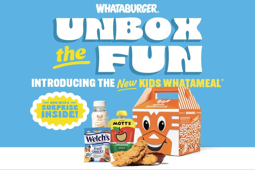 Made for the Little Ones: Whataburger® Debuts a Play-Powered Kids ...
