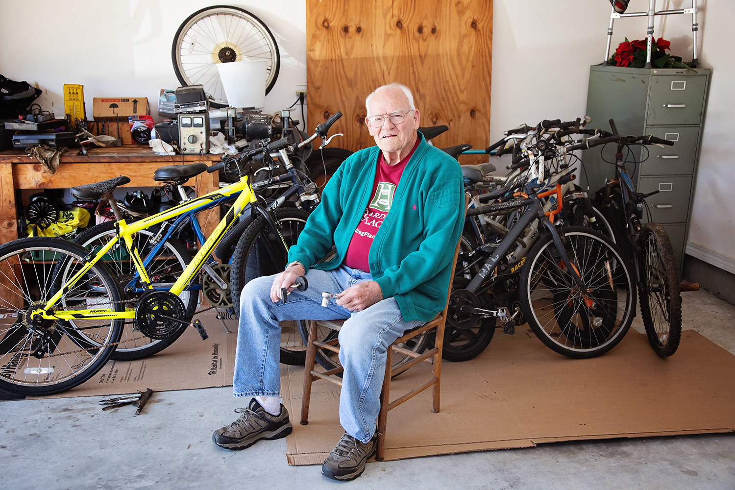 ‘The Bike Man’ gets others rolling