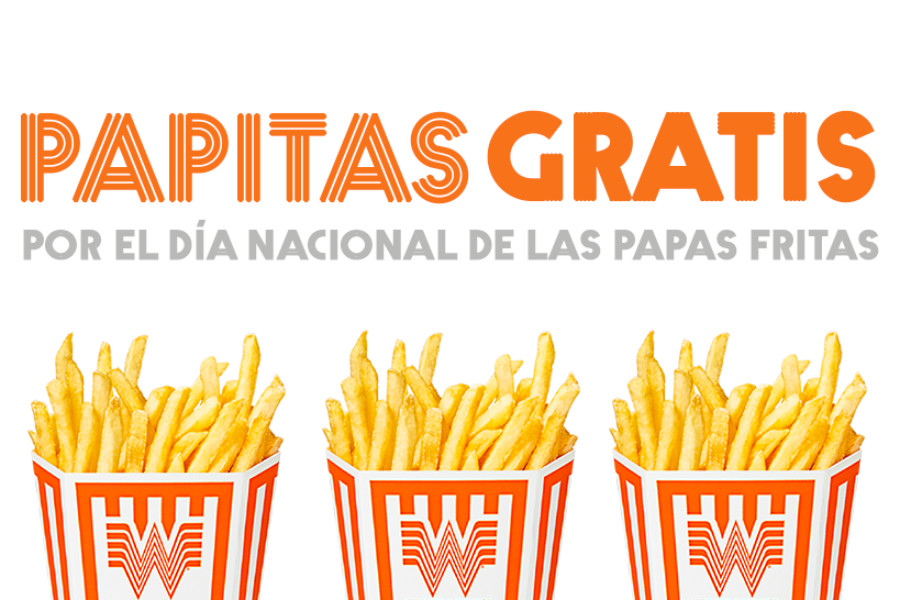 ¡Whataburger festeja el Día Nacional de las Papas Fritas con papitas ...