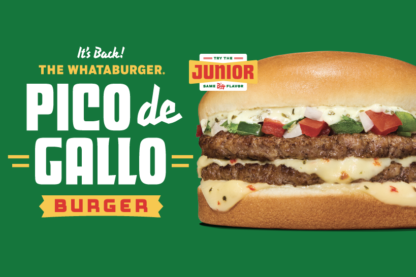 ¡Órale! Whataburger's Pico de Gallo Burger Is Back!