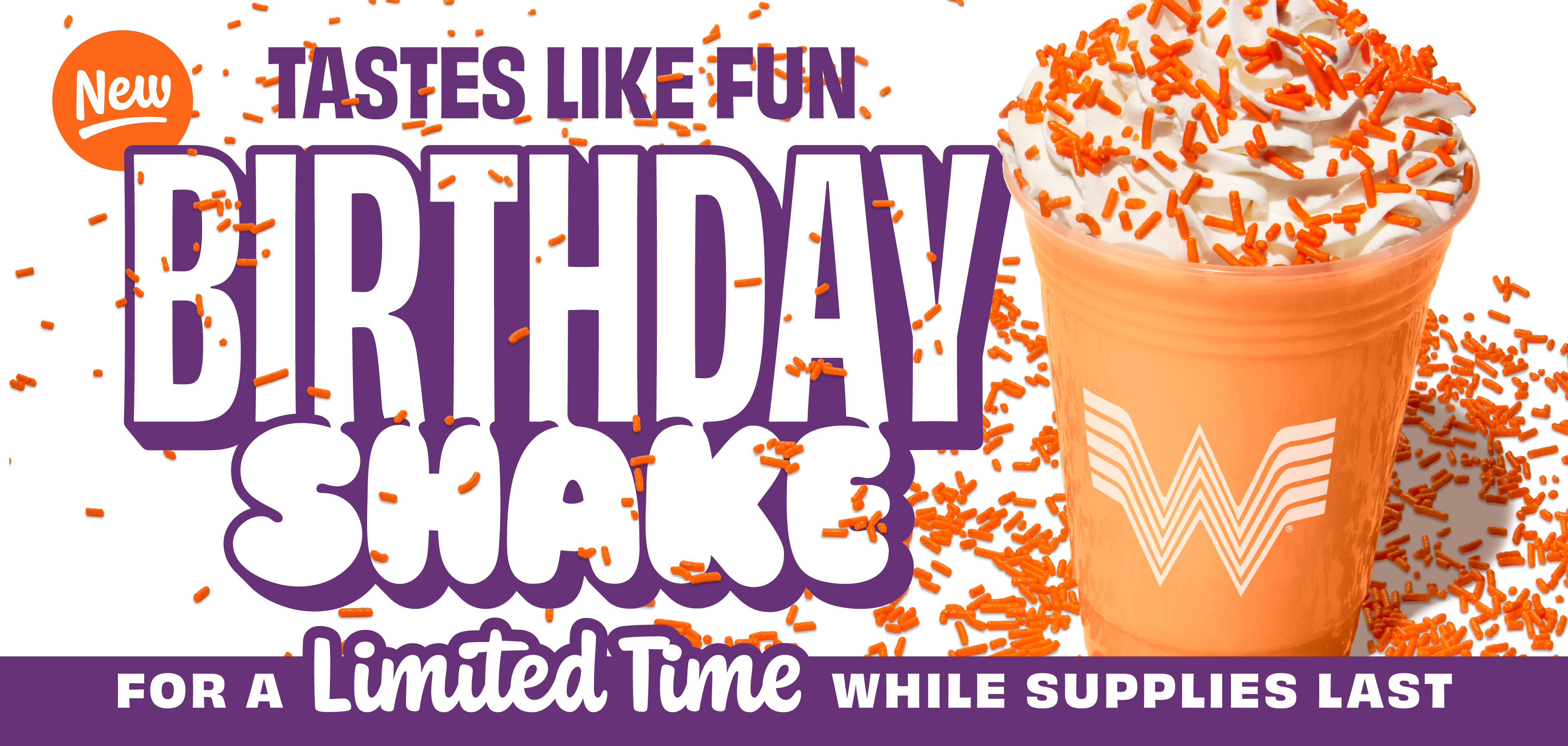 Whataburger® Unveils Sweet Surprise: Free Orange Birthday Cake Shake to ...