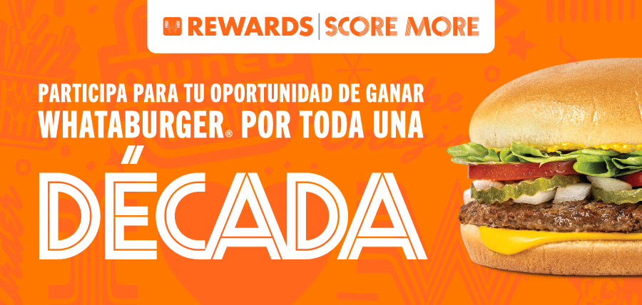 ¡Gana Whataburger gratis por toda una década! Participa en los Summer ...
