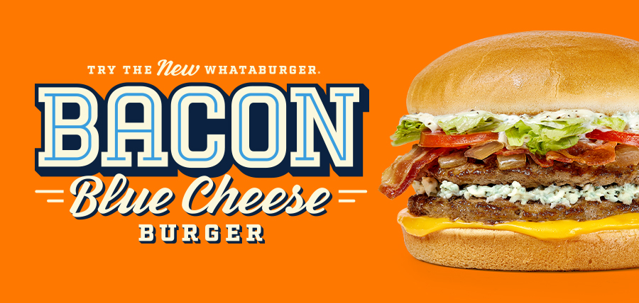 Level Up Your Burger Game with the Whataburger Bacon Blue Cheese Burger