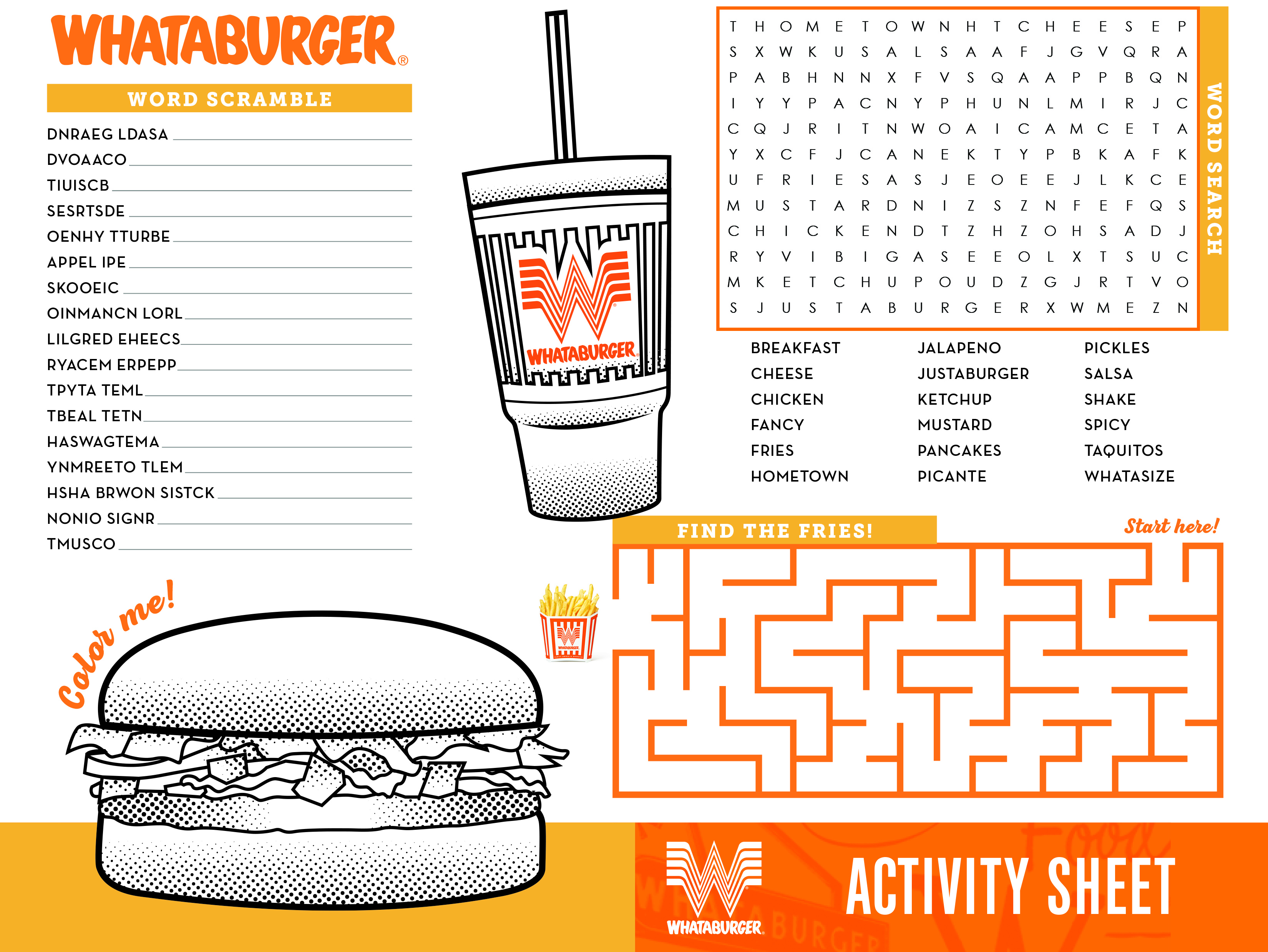 Activity Pages