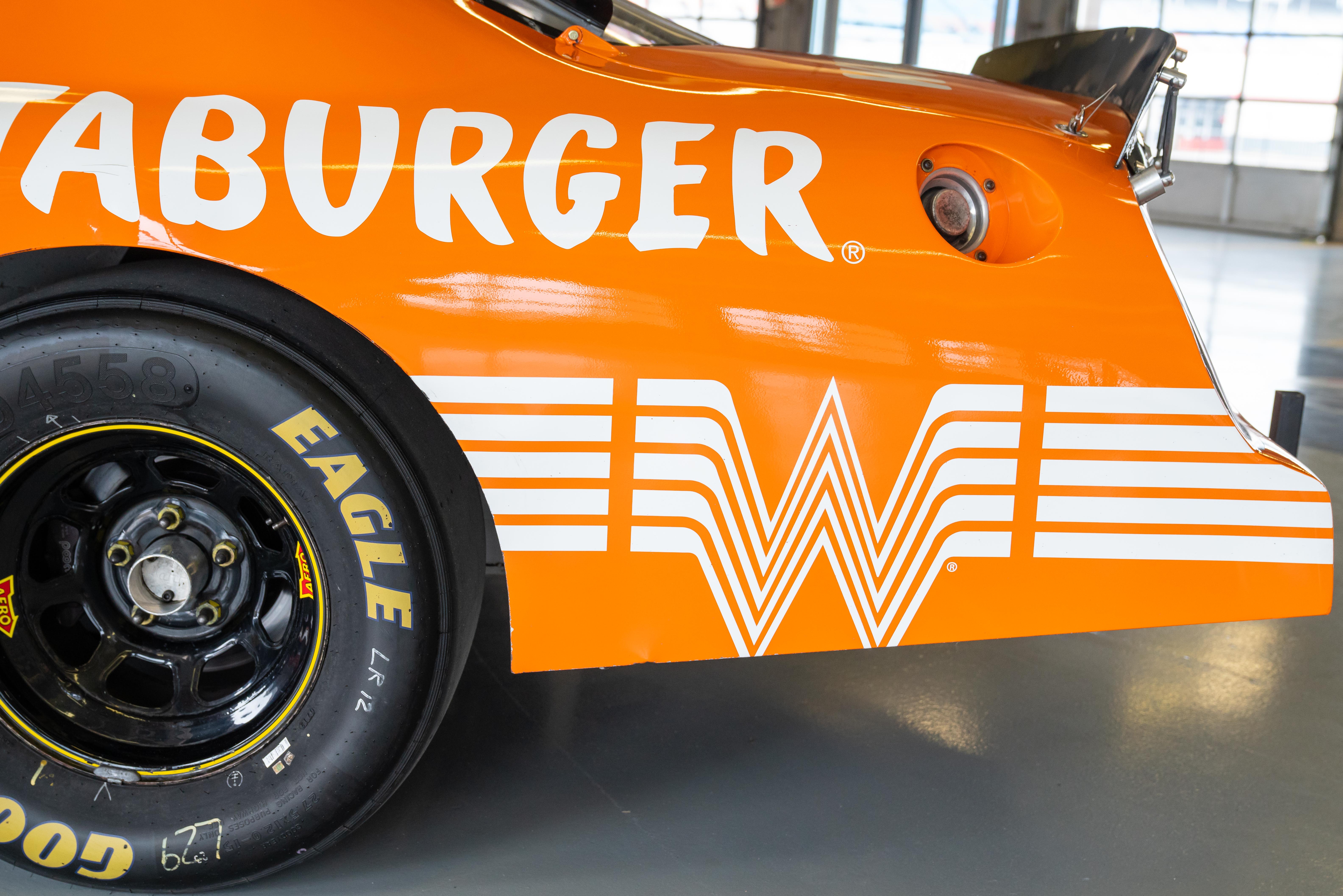 Yes, there’s a Whataburger racecar