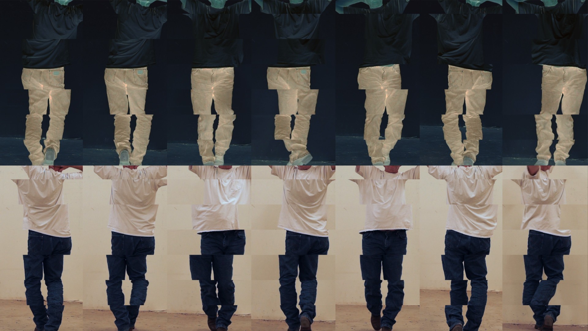 Bruce Nauman: Contrapposto Studies, I through VII