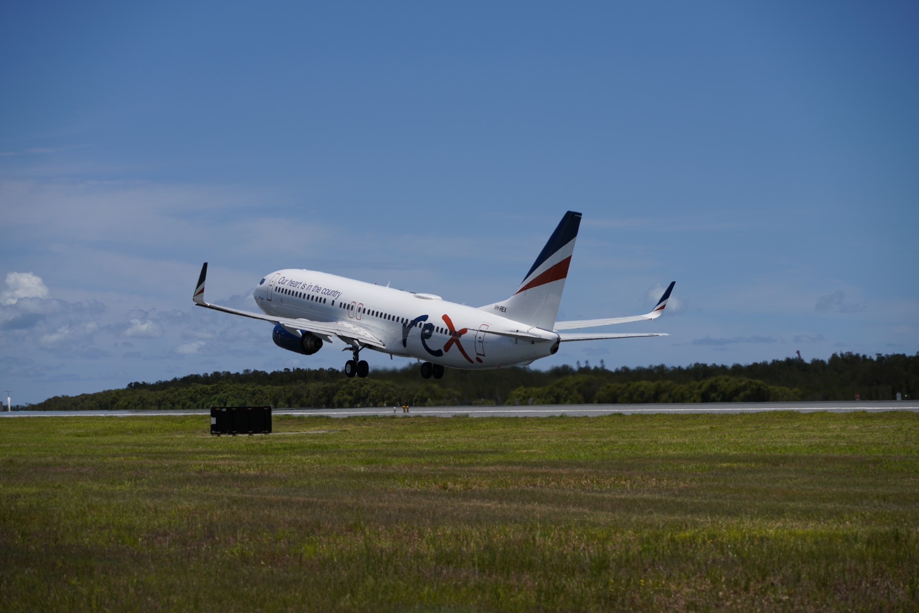 Rex’s inaugural flight to Melbourne