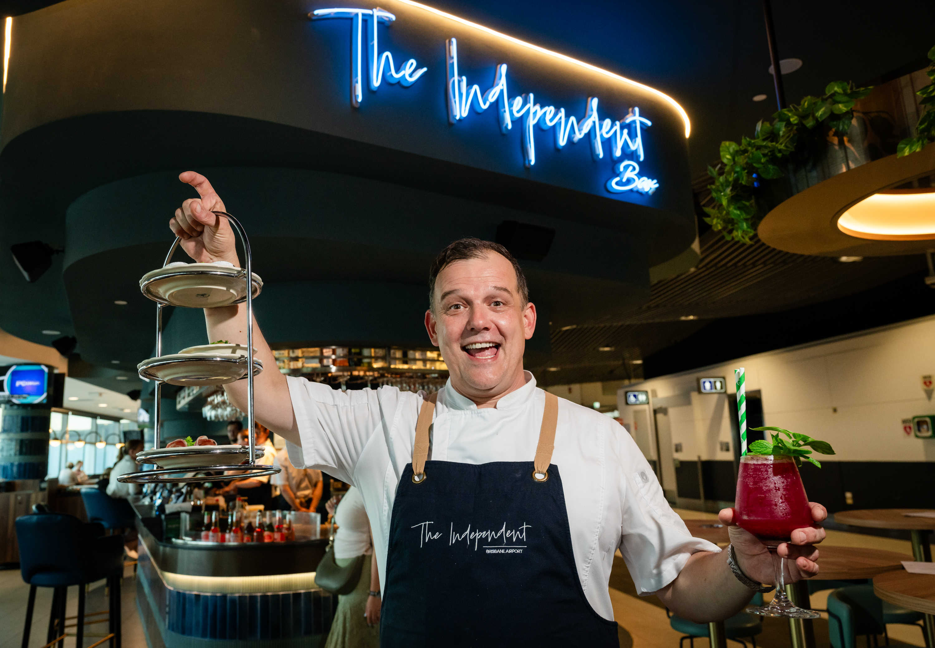 Top chef plates up at Brisbane Airport
