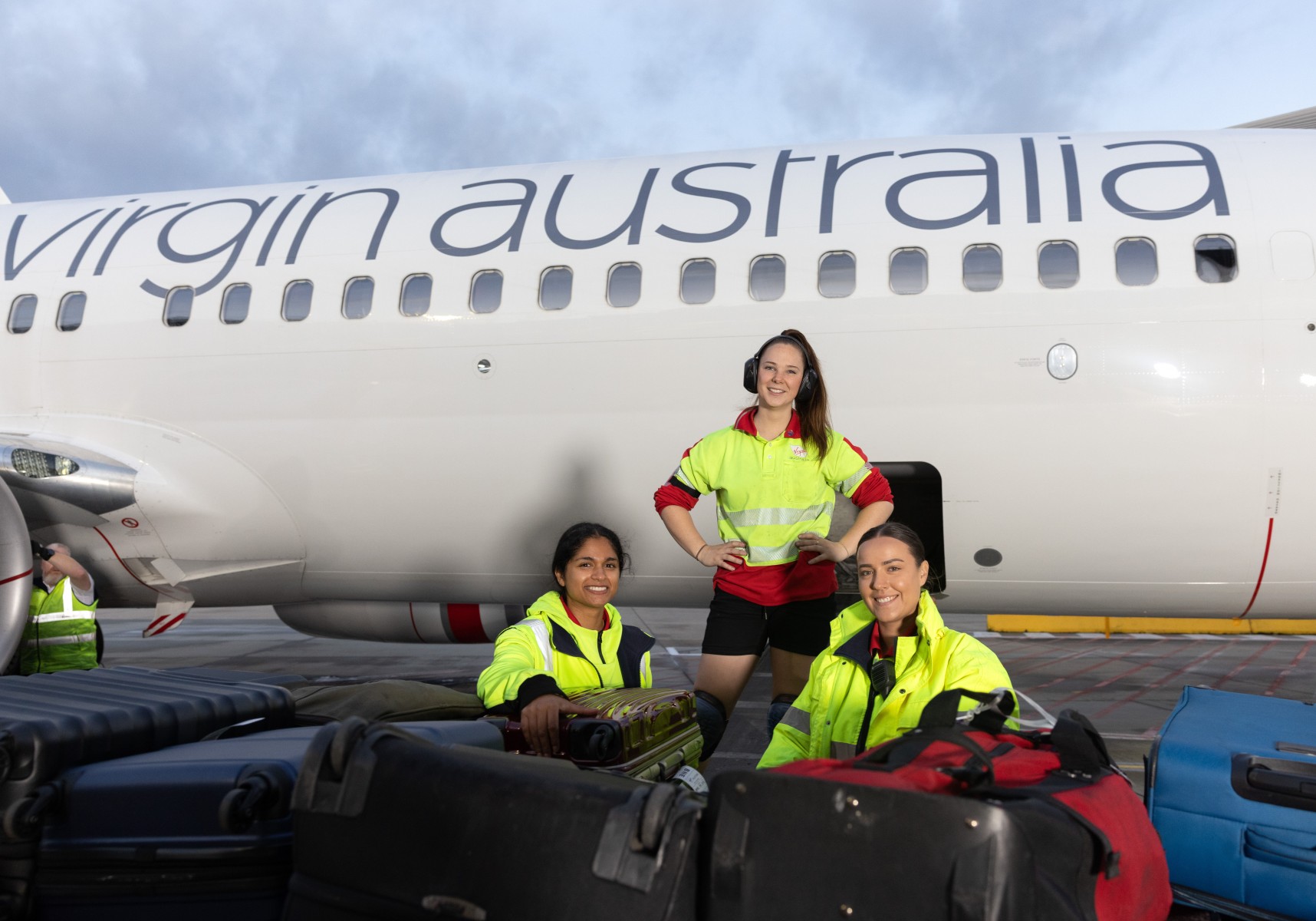 Historic flight lands at Brisbane Airport
