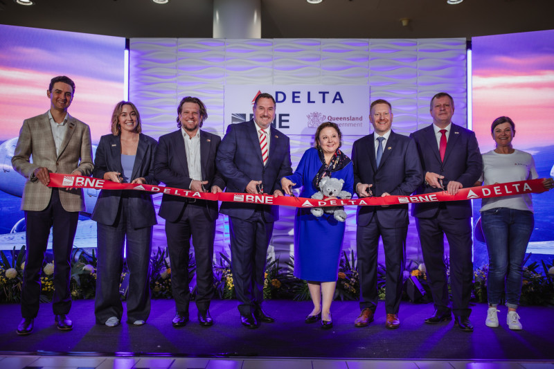 Delta Air Lines touches down in Queensland