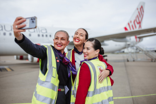 IWD flight lands in Brisbane with trailblazer at controls