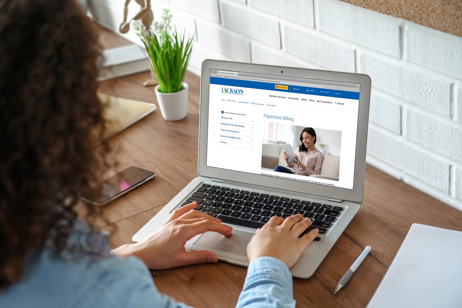 Receive Your Bill Faster & Reduce Paper Clutter with Paperless Billing