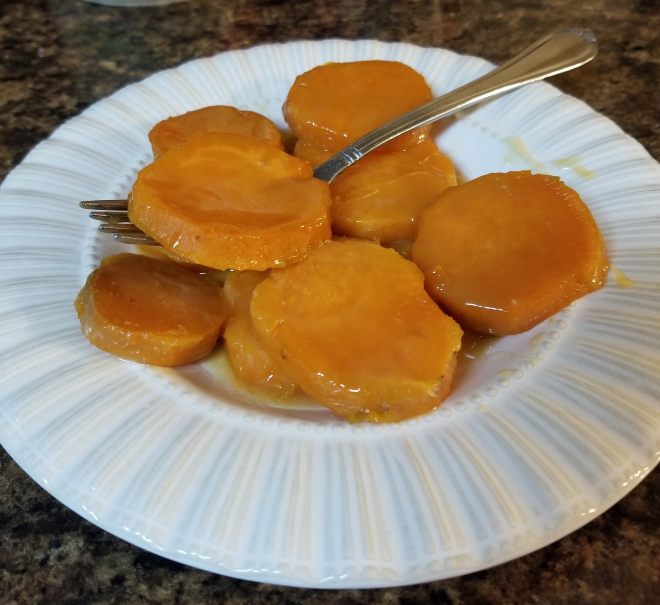 Orange Glazed Sweet Potatoes