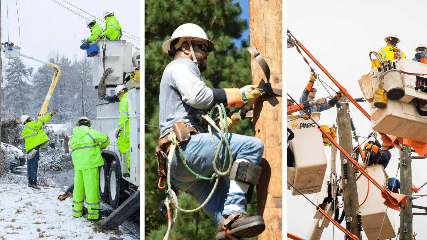 Share Your Appreciation for Linemen This Month