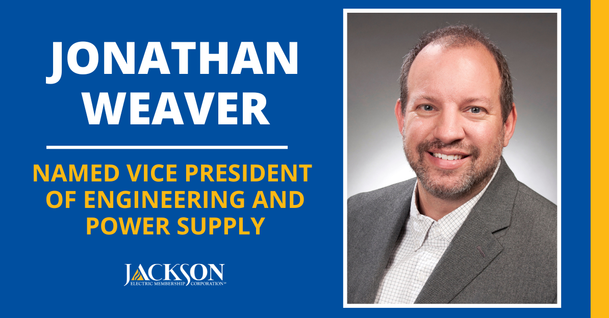 Jonathan Weaver Named Jackson EMC Vice President of Engineering and ...