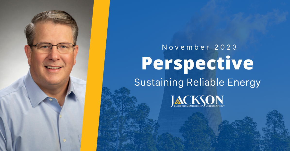 Perspective: Sustaining Reliable Electricity
