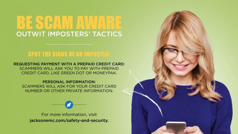 Be Scam Aware: Outwit Imposters’ Tactics