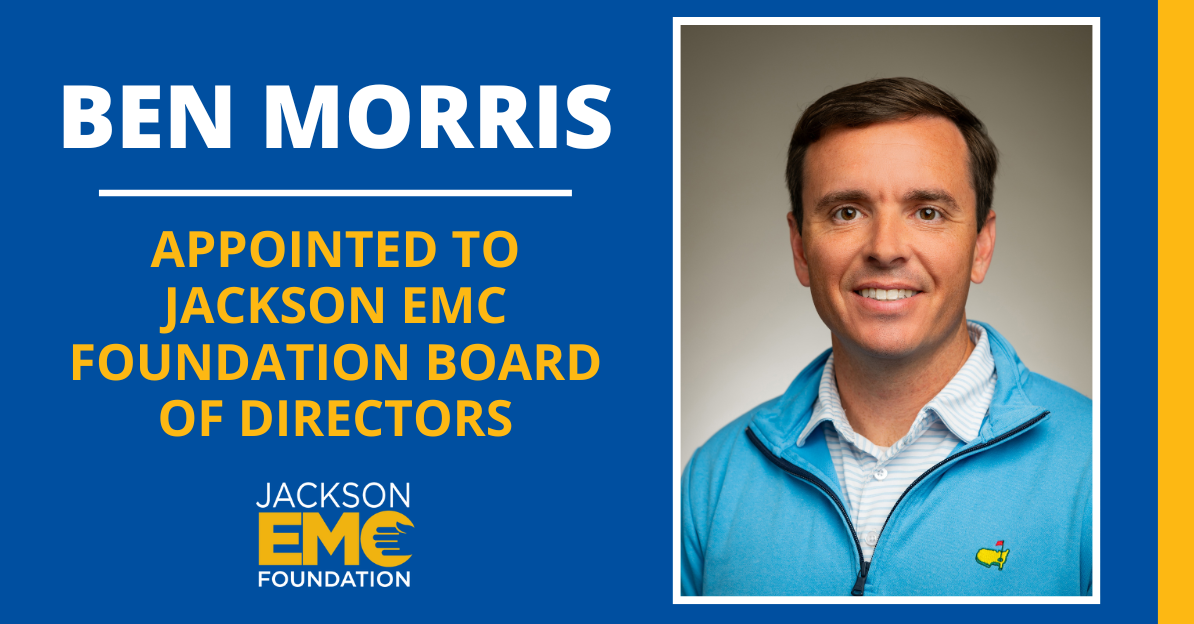 Ben Morris Appointed to Jackson EMC Foundation Board of Directors