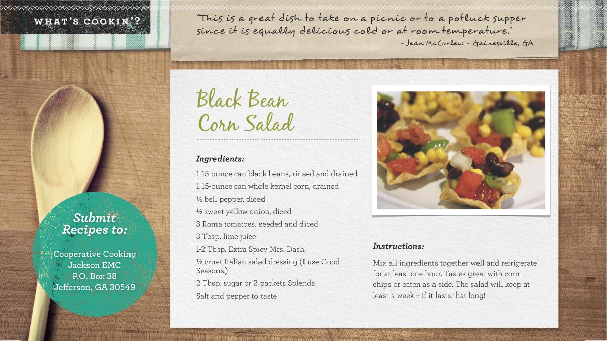 Black Bean Corn Salad