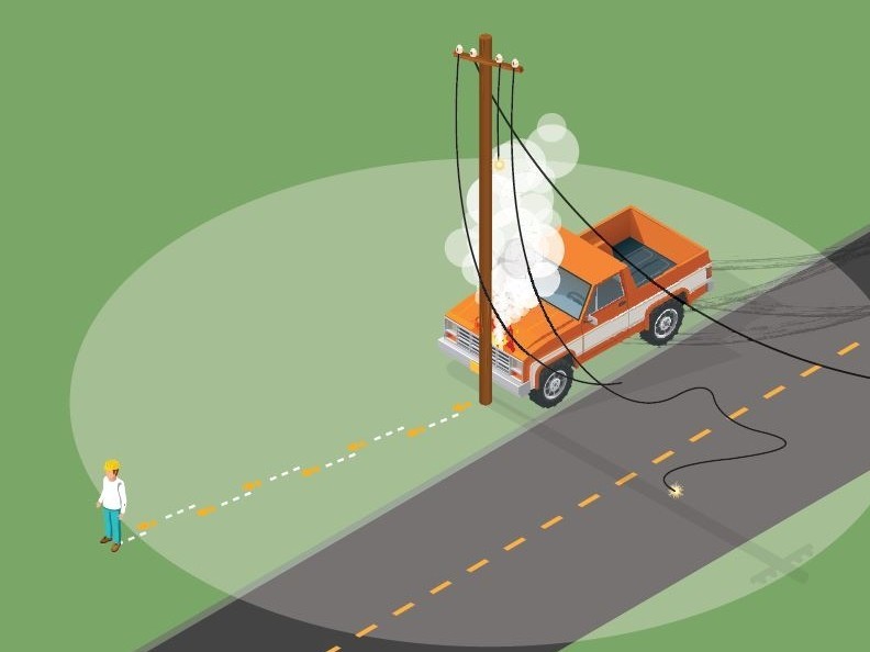 What to Do if Your Vehicle Crashes into a Utility Pole
