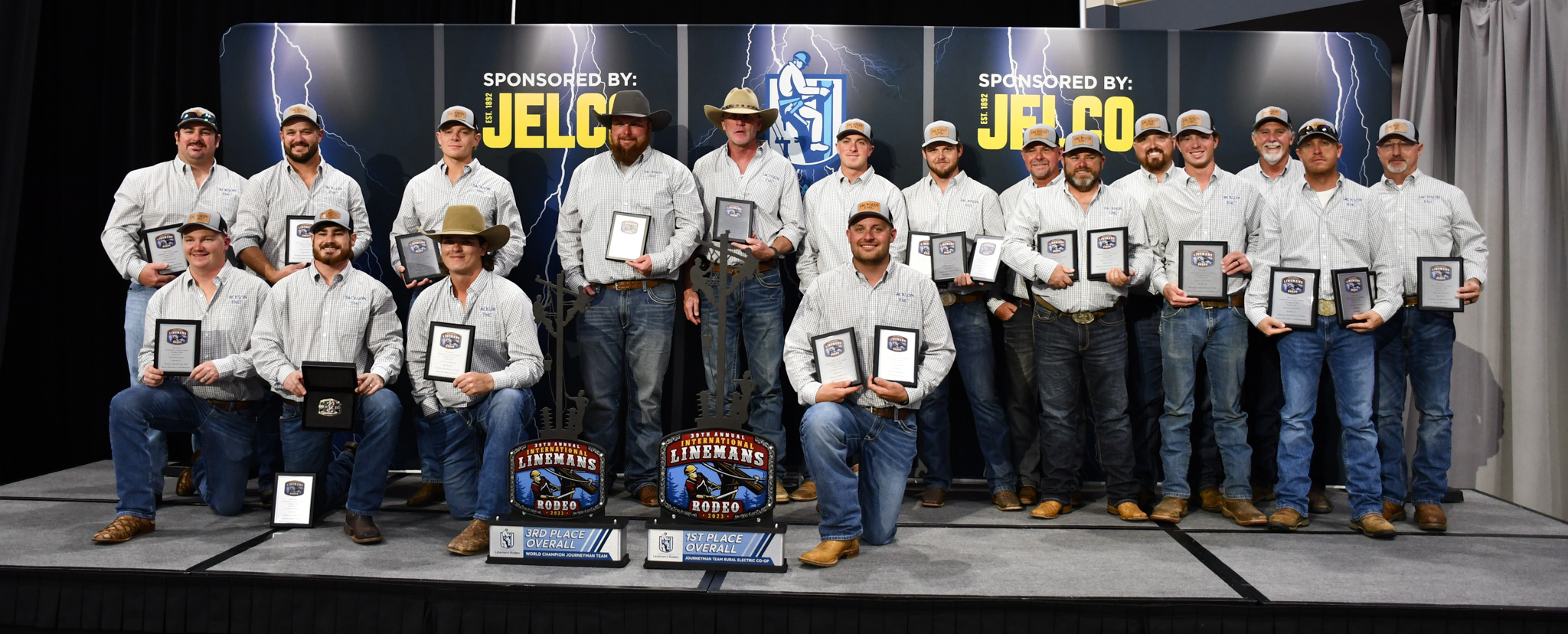 Jackson EMC Linemen Win Top Award at International Lineman’s Rodeo