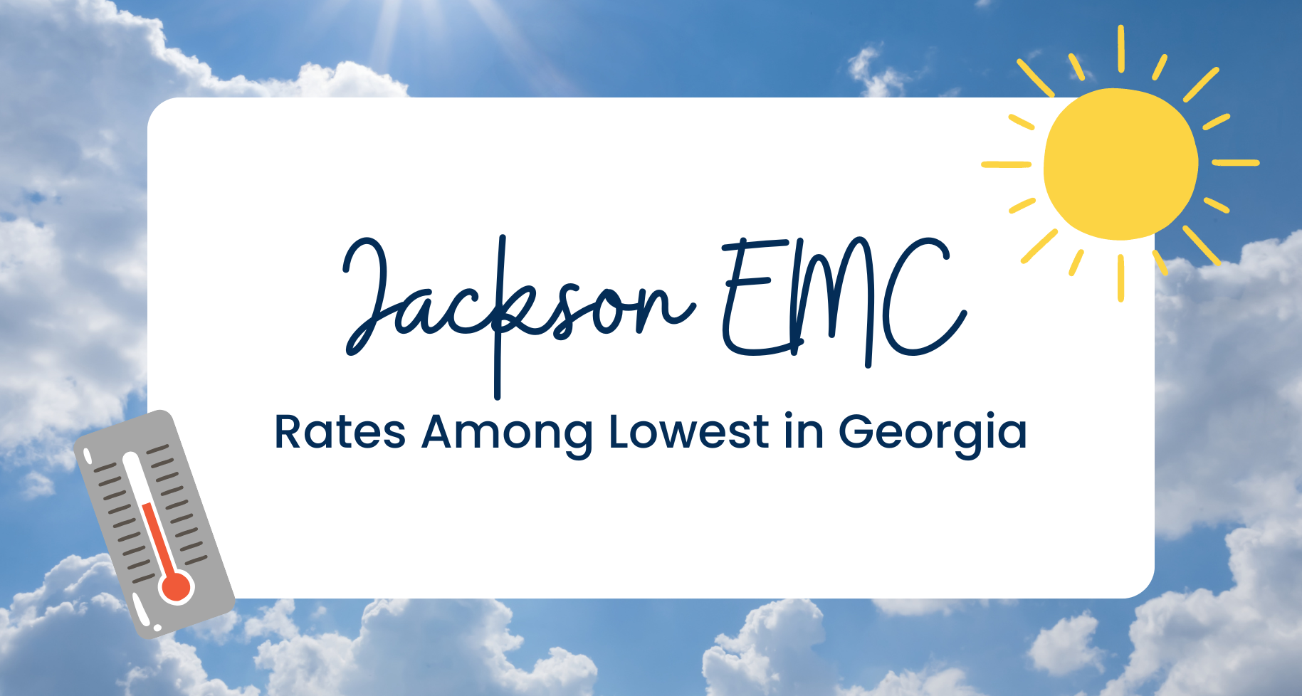 Jackson EMC Rates Among the Lowest in Georgia