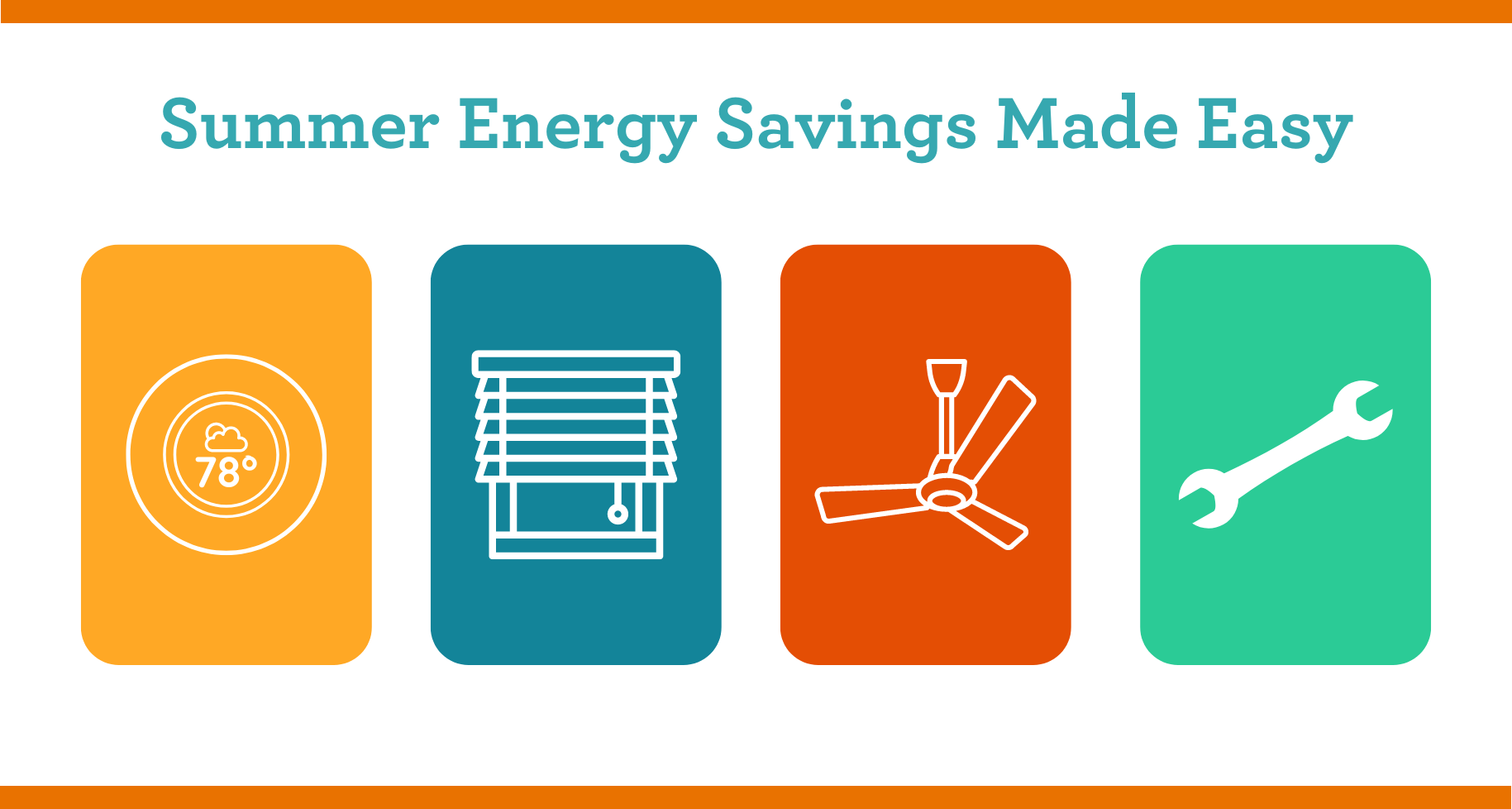 Summer Energy Savings Made Easy