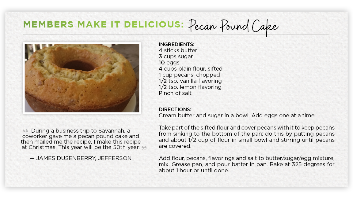 Pecan Pound Cake