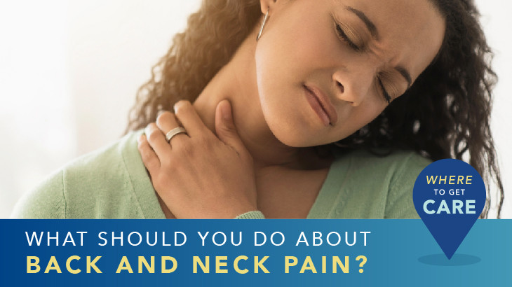 Back and neck pain treatment