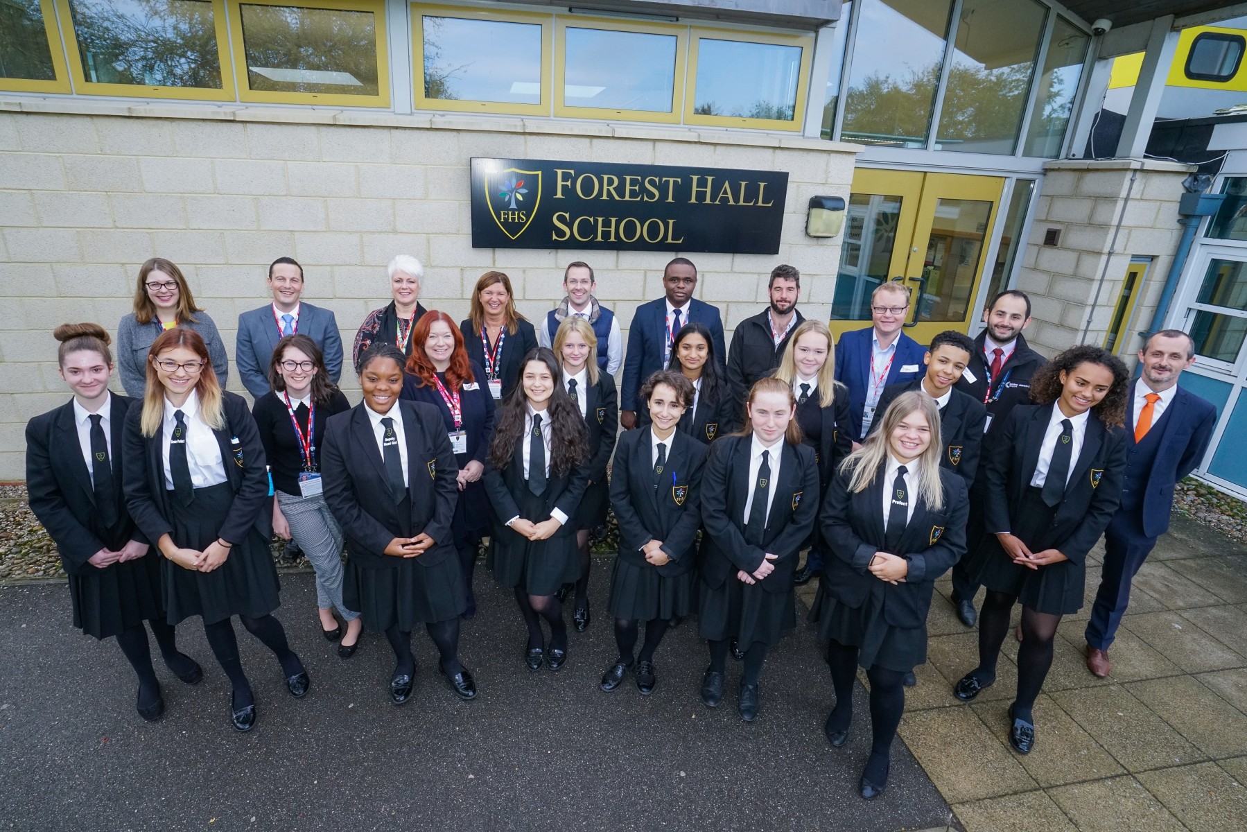 London Stansted’s student mentoring programme returns to Forest Hall School