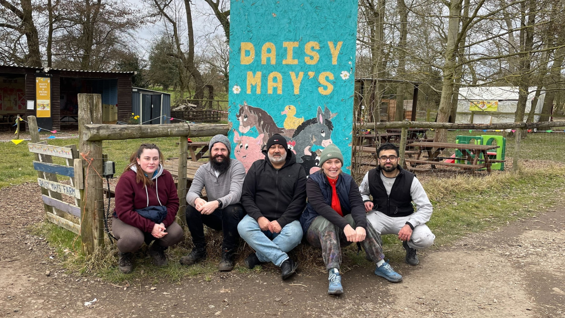 Mucking in and making a difference! Airport team lends a hand at Daisy ...