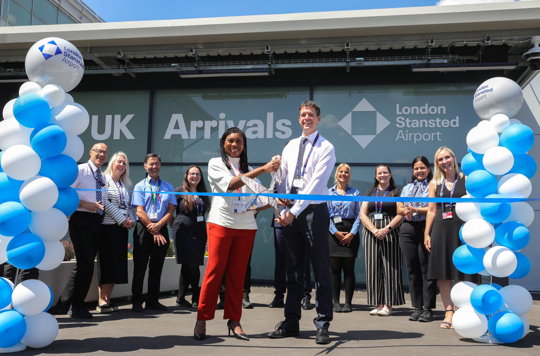 Kemi Badenoch MP officially opens London Stansted’s new domestic ...