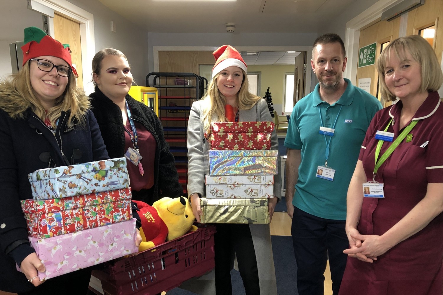 Airport volunteers lend a helping hand in the local community this ...