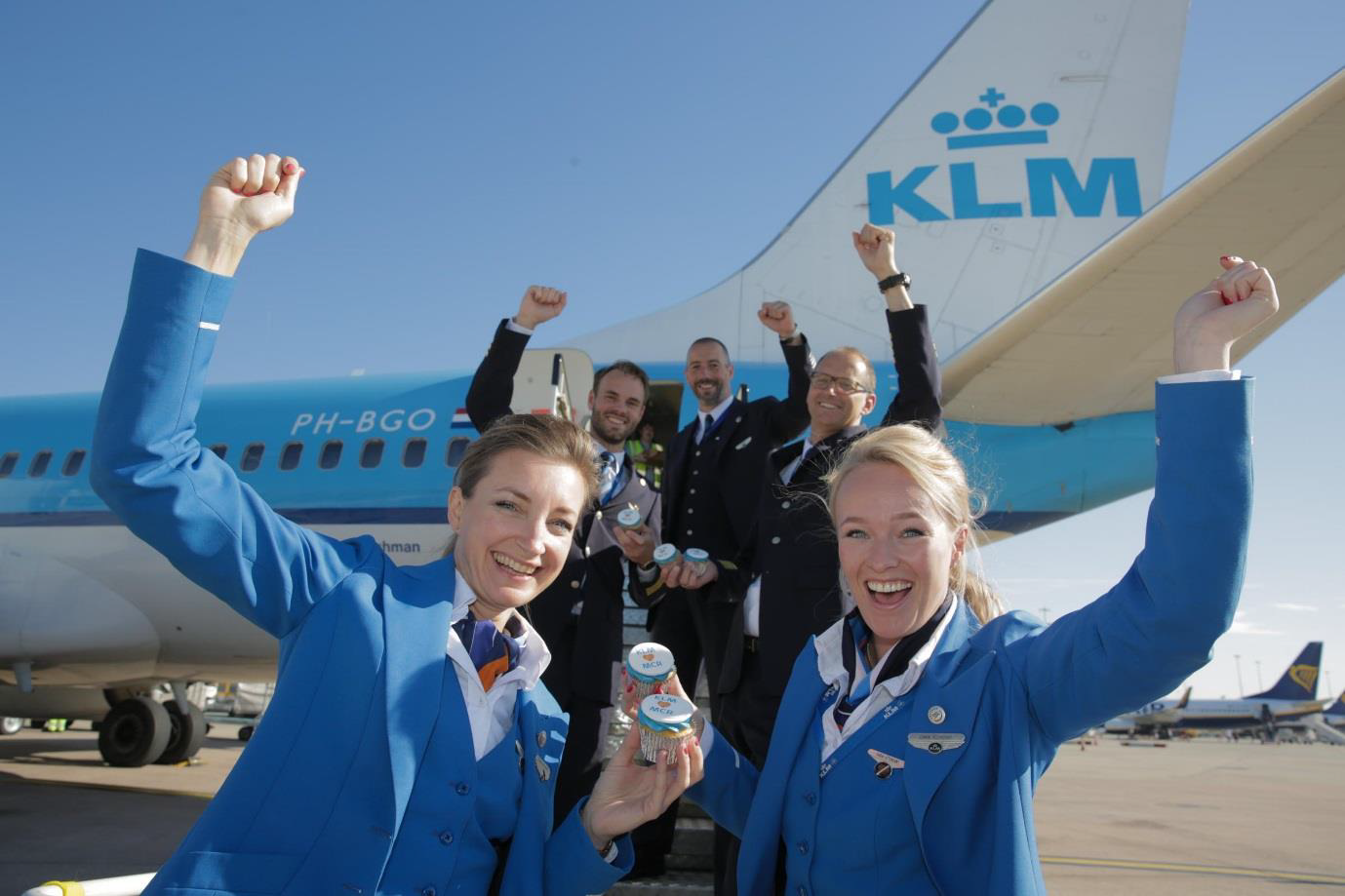 KLM celebrates 80 years of linking Manchester to the world