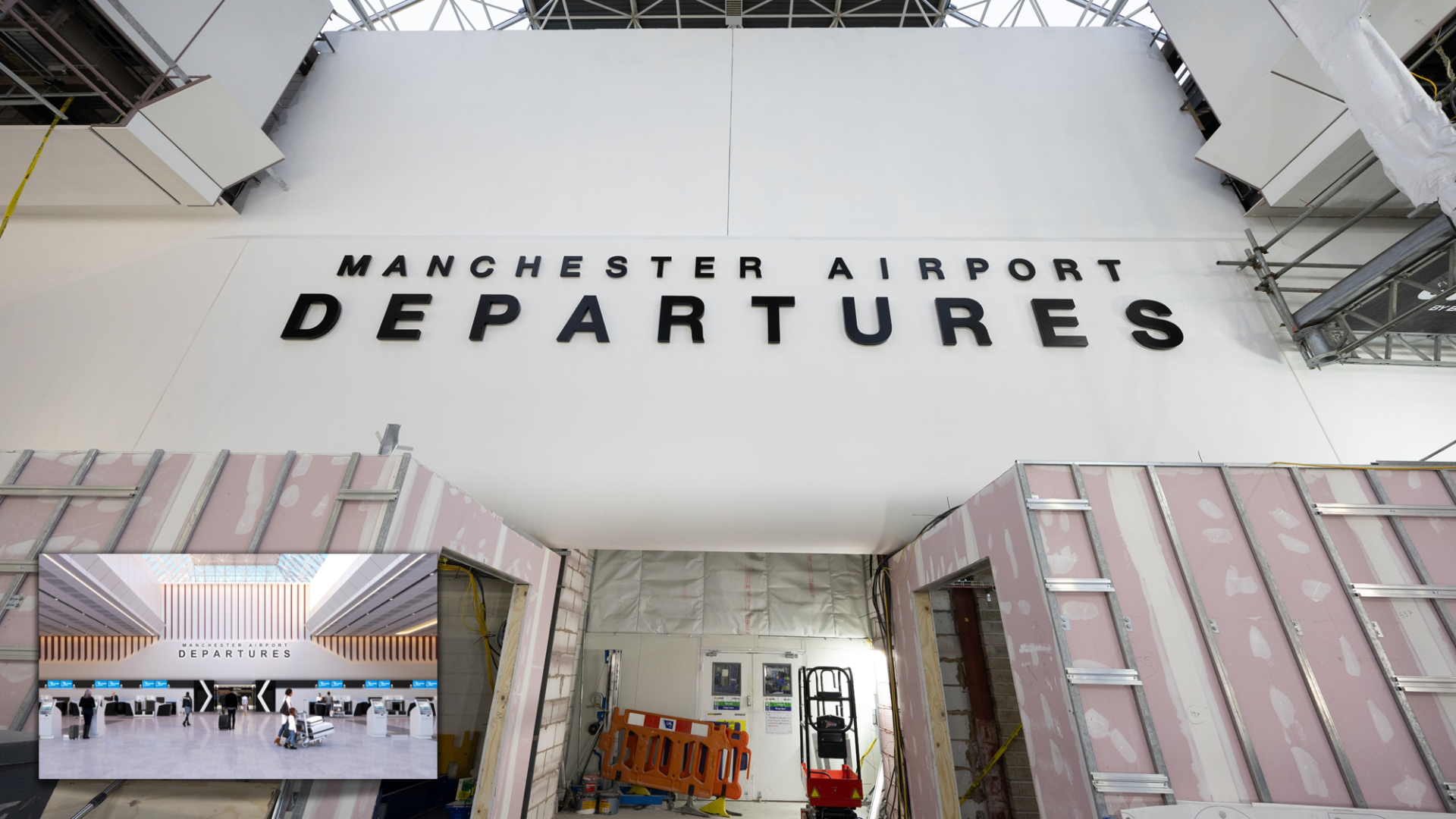 Airport unveils first look at new terminal experience