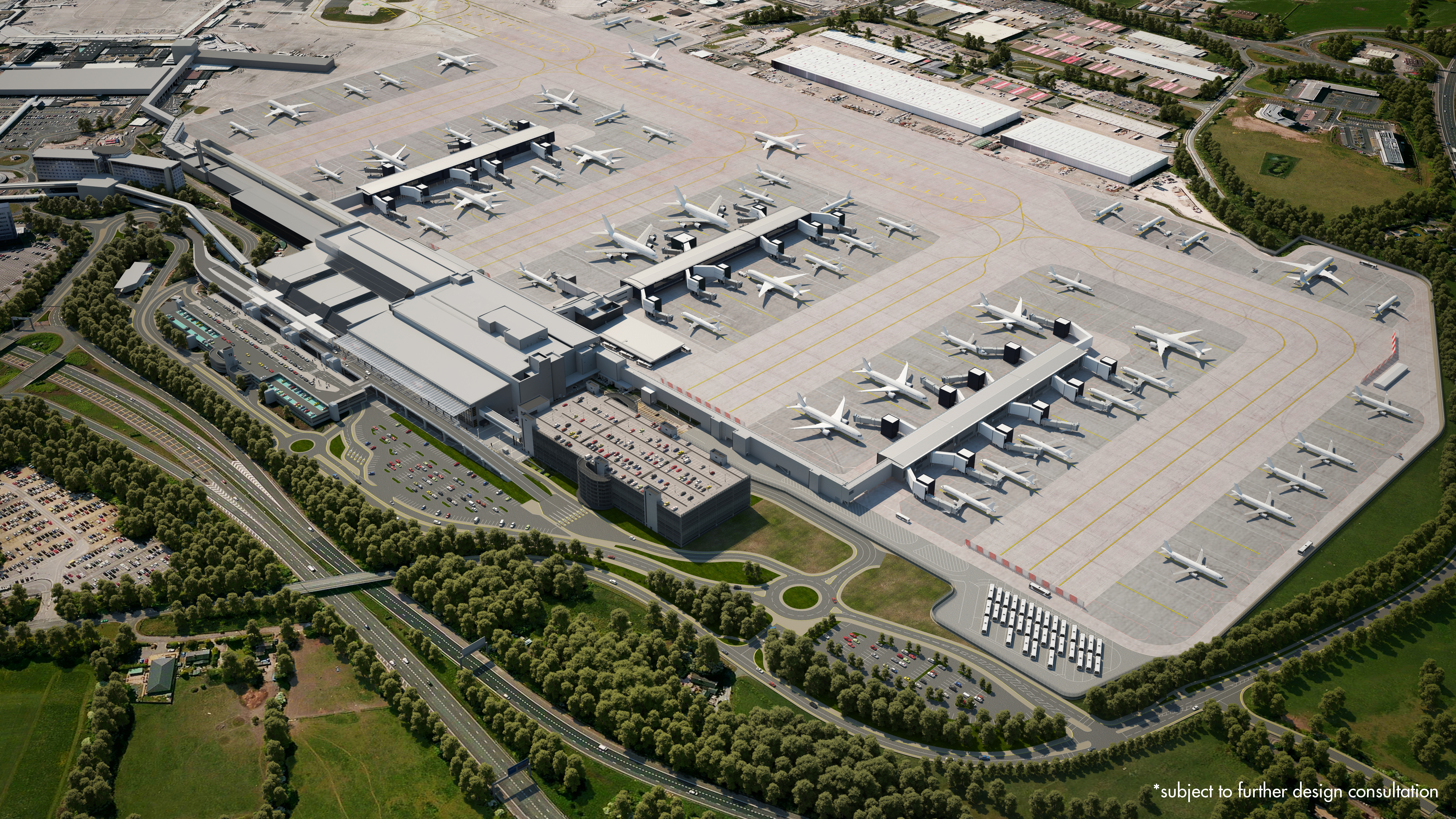 Manchester Airport reveals progress made on £1bn transformation programme