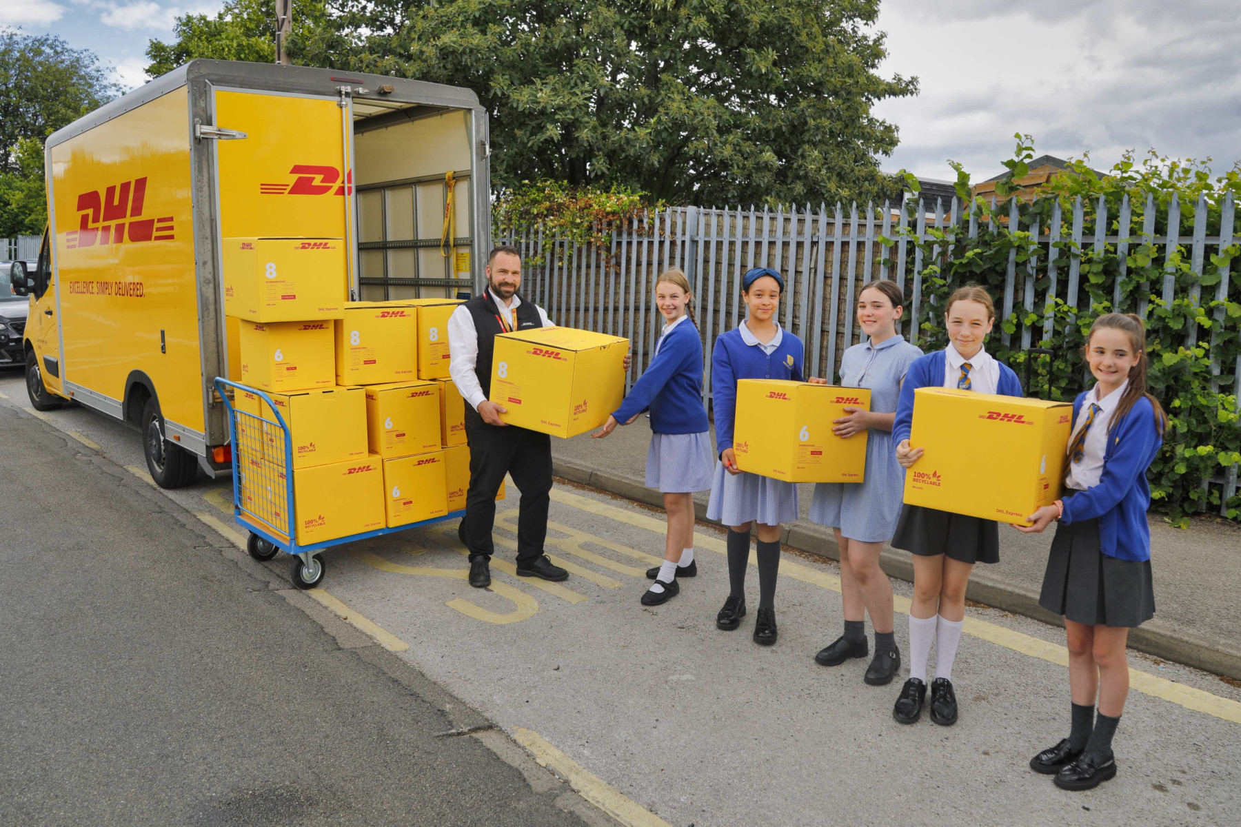 Books and laptops donated by Long Eaton school flown to Ghana thanks to ...