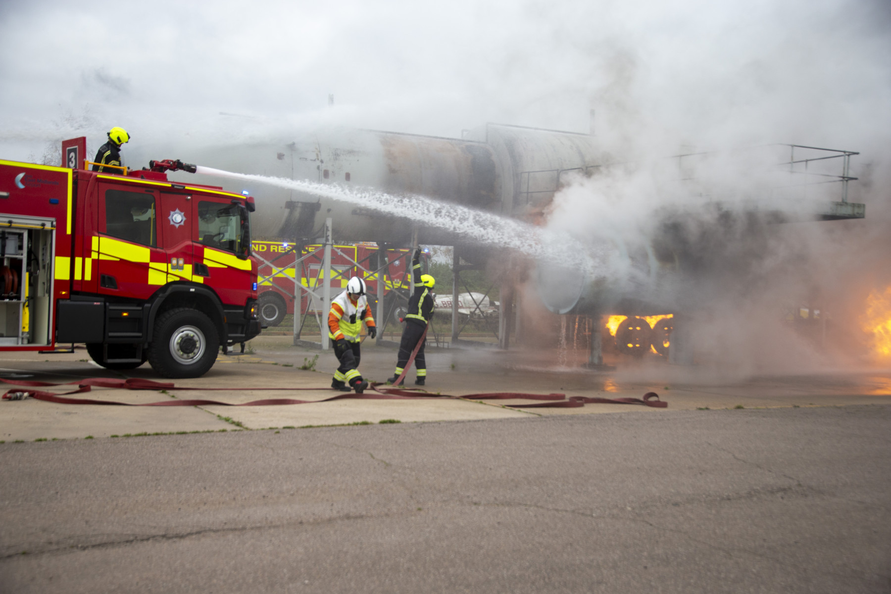 EMA’s fire crews always ready to spring into action