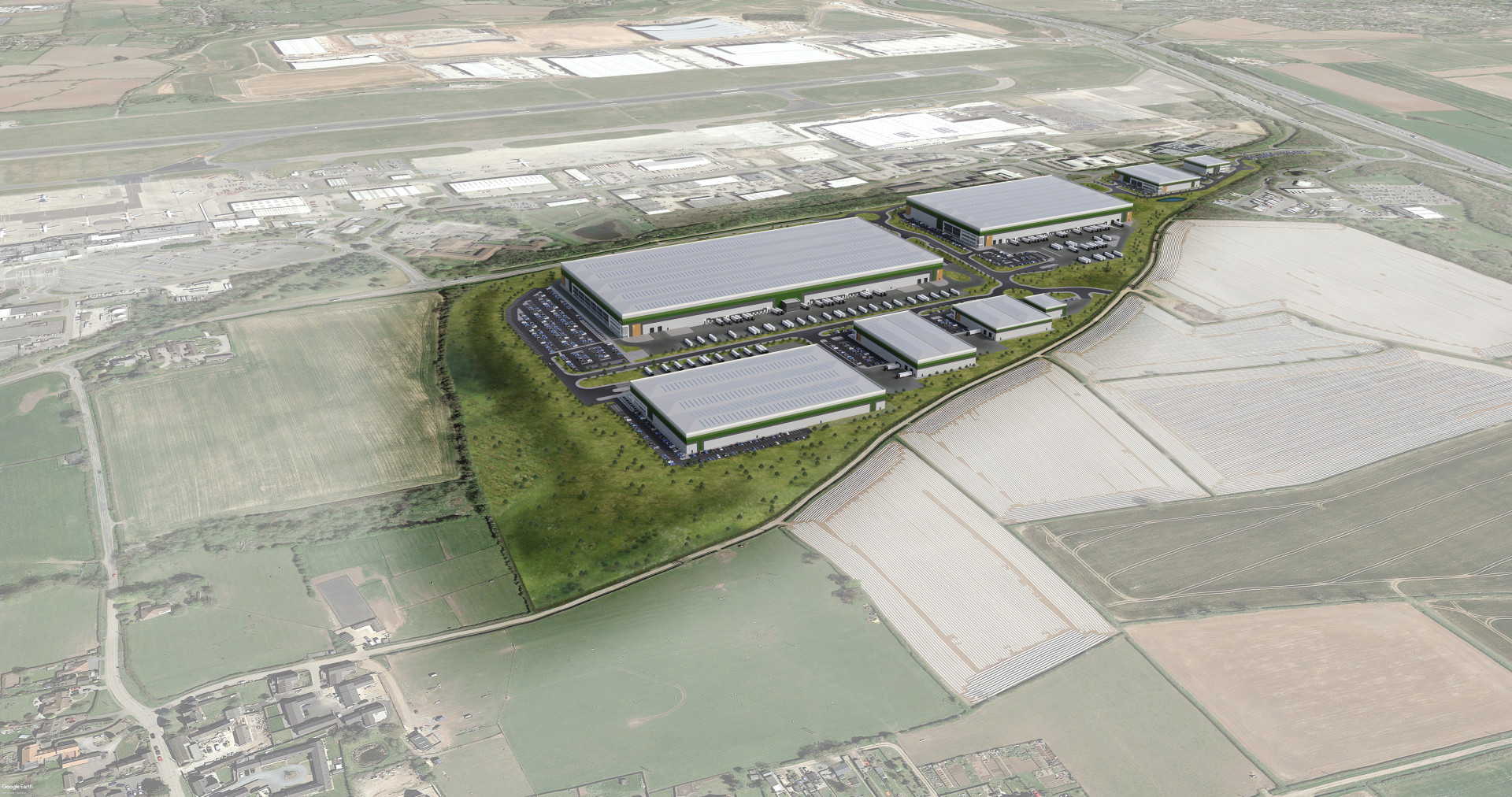 Planning approval sought for new logistics park near East Midlands Airport