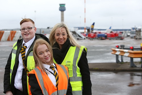 THE SKY'S THE LIMIT FOR FARNBOROUGH ACADEMY PUPILS