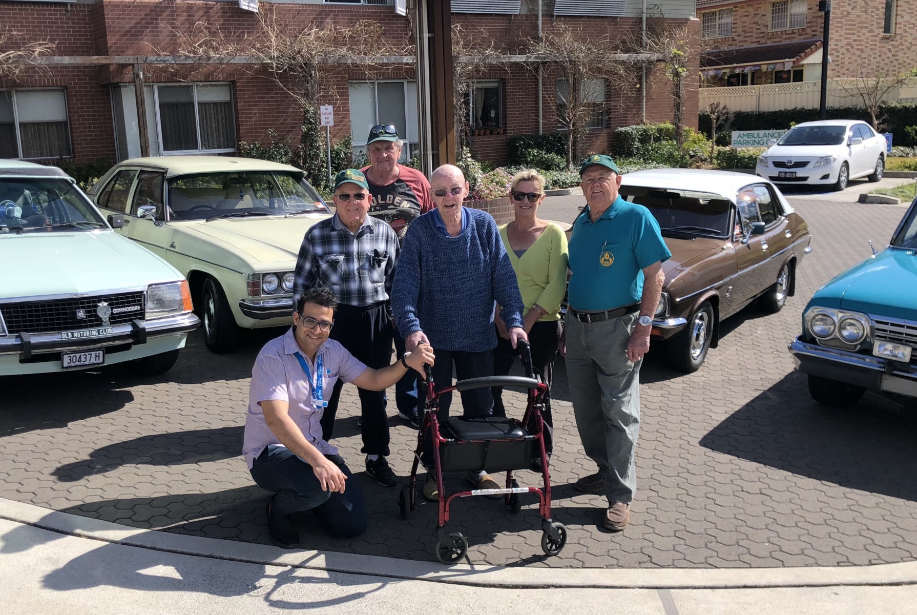 Residents drive down memory lane | Bupa