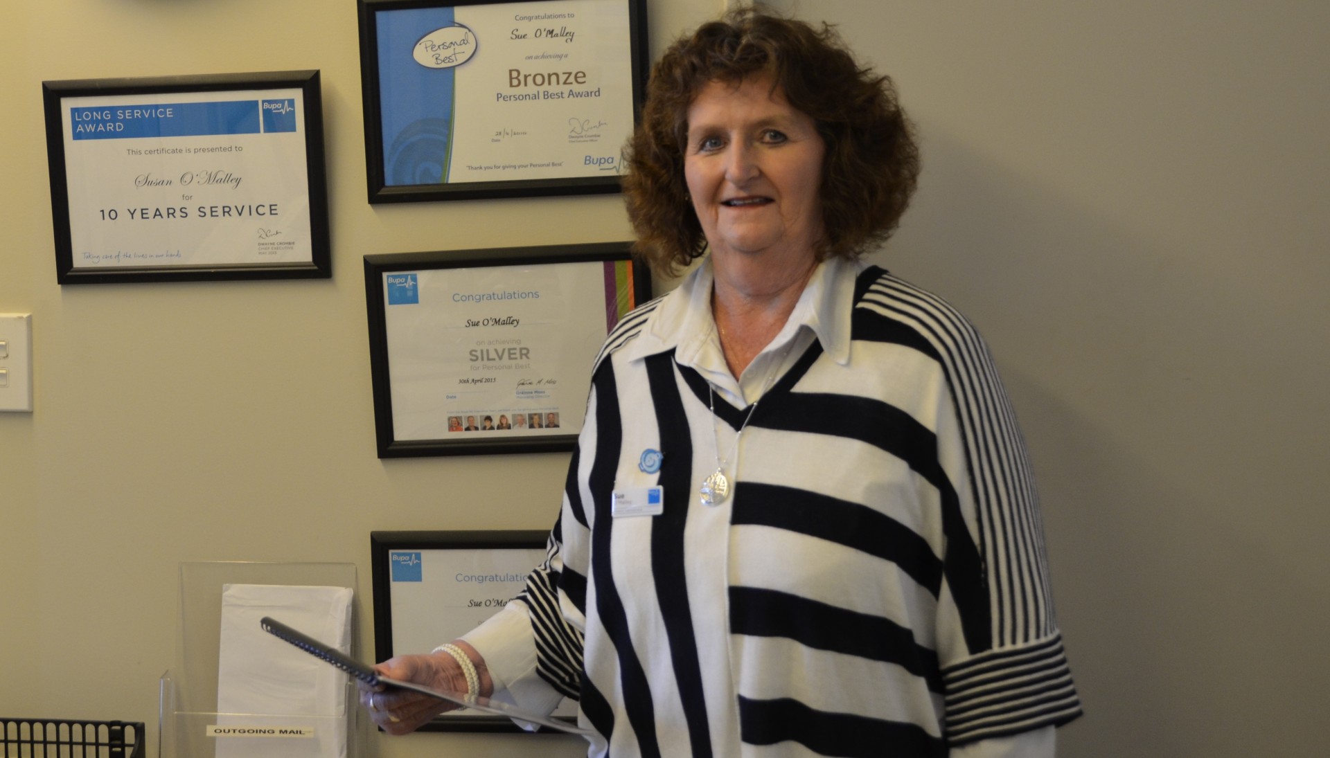 Meet Sue O’Malley - Admin officer at Erin Park Care Home NZ