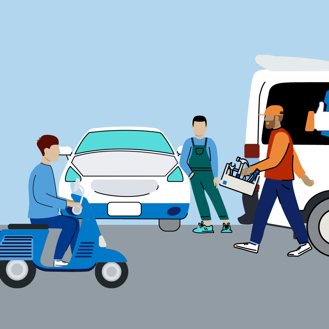 The car breakdowns and the vehicle models jamming up your drive