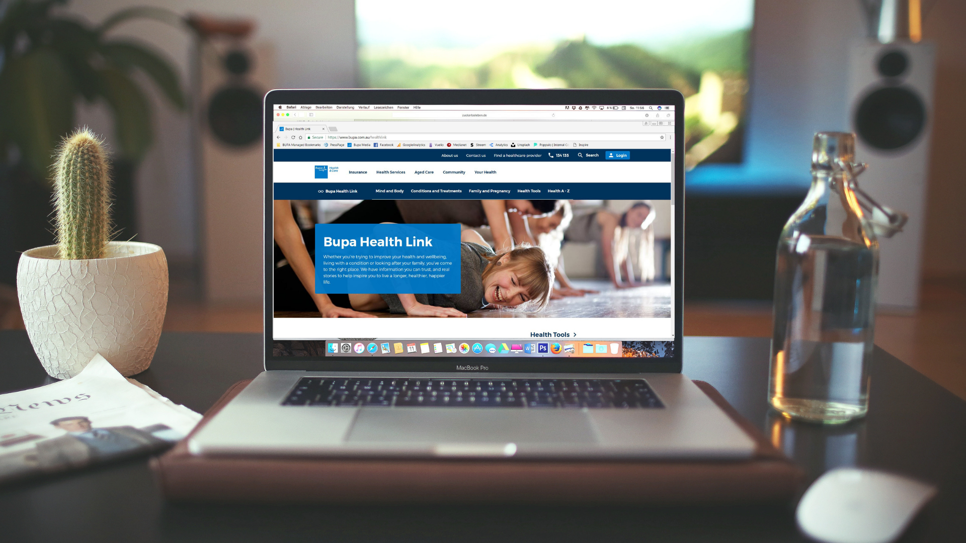 Health Link - Bupa launches health and wellbeing website
