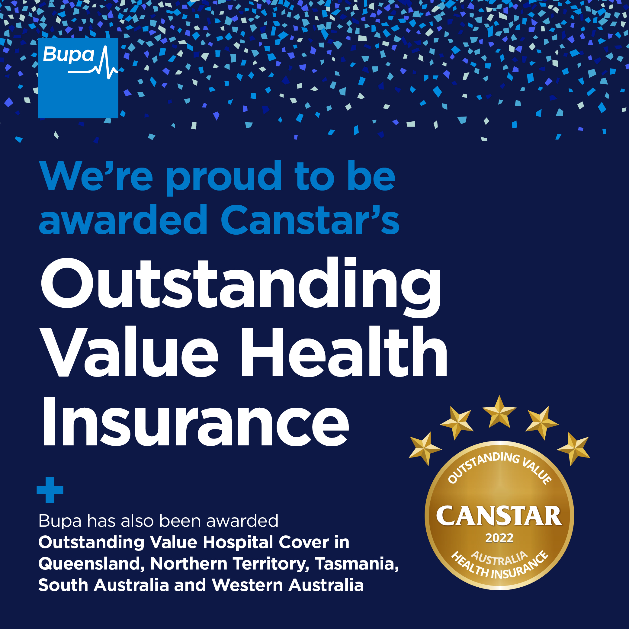 Bupa recognised for outstanding value health insurance