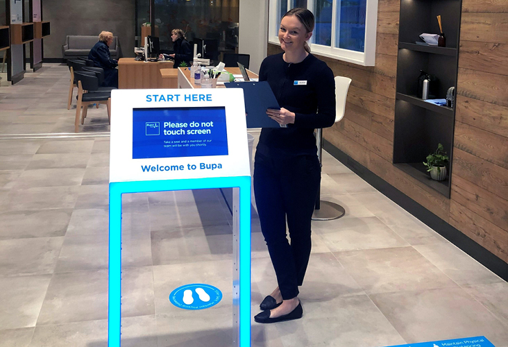 Bupa reopens its doors to customers