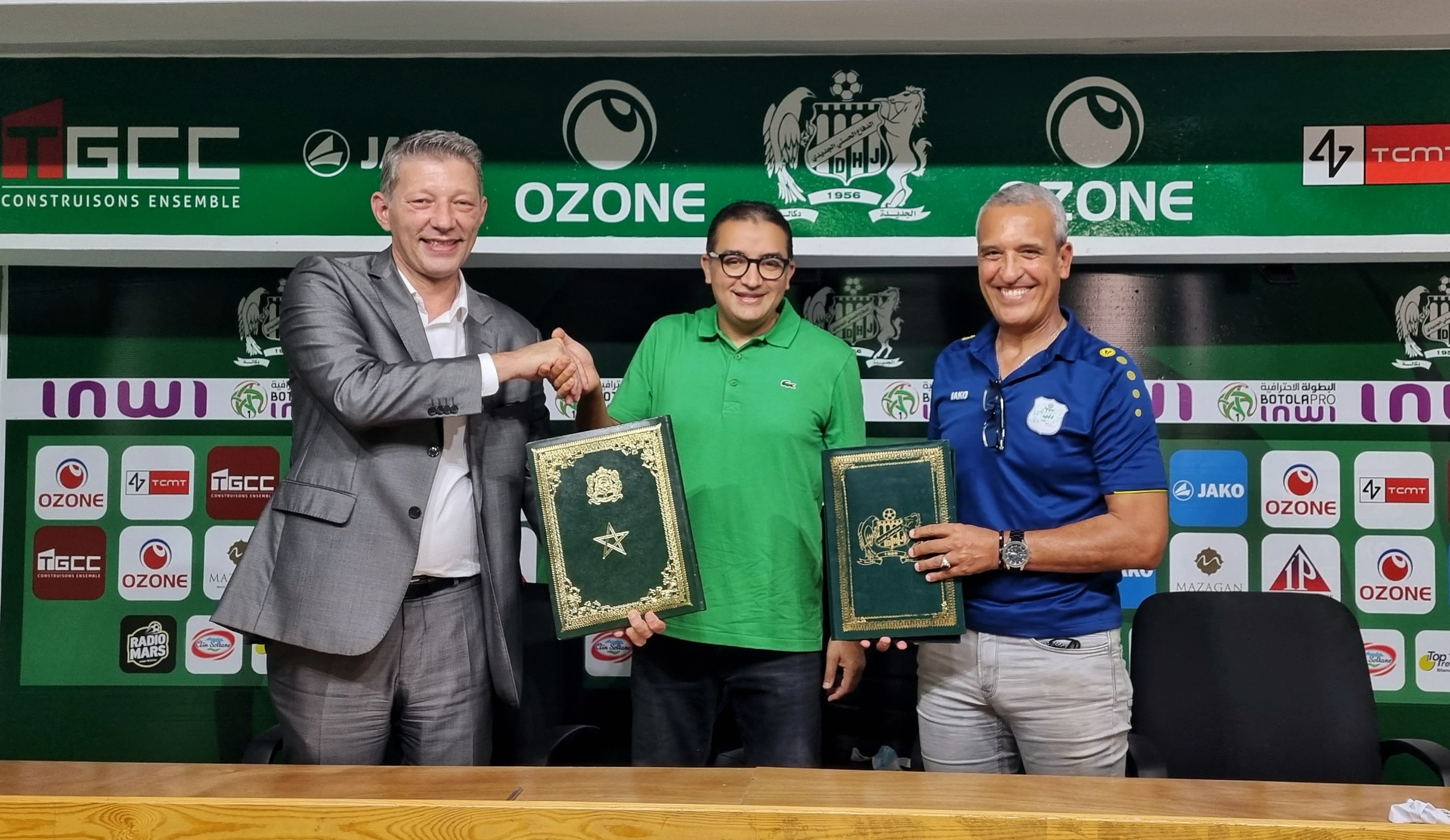 Partnership agreement between Mazagan and the local Football club (DHJ)