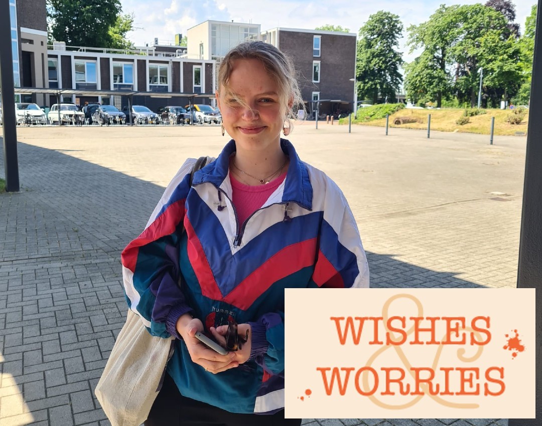 Charlotte wants to improve the world by positive thinking