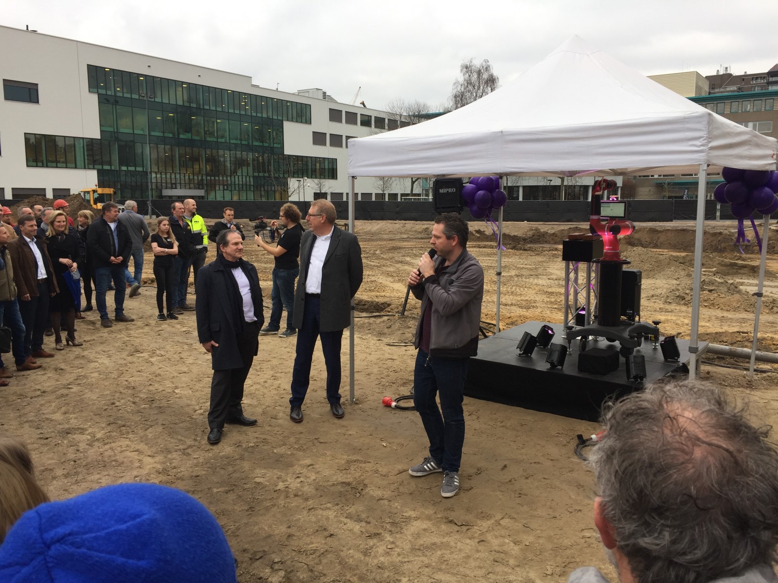 Eerste steen voor nieuwbouw ICT Eindhoven