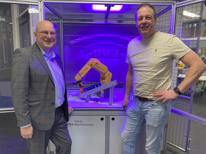 Nieuw roboticalab verbindt hbo met mbo